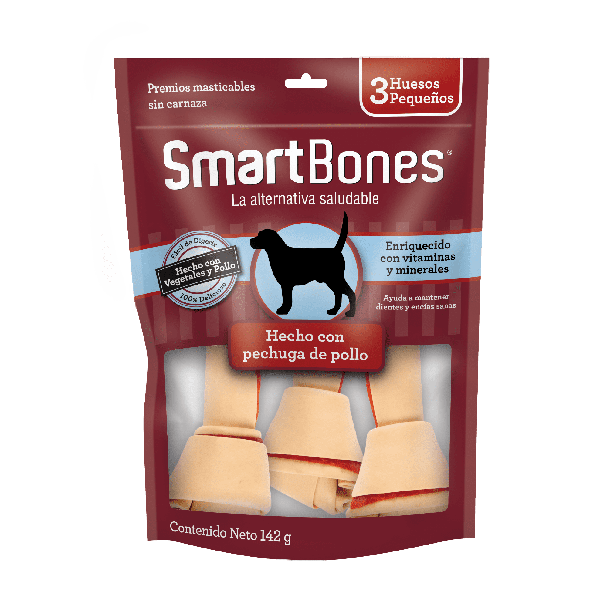SMARTBONES POLLO HUESO CHICO 3 PIEZAS – La Jungla De Timo